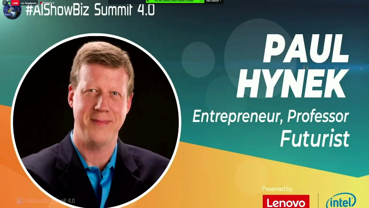 #AIShowBiz PAUL HYNEK, Entrepreneur, Professor, Futurist - YouTube