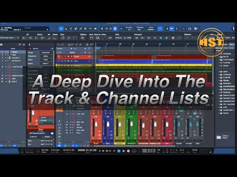 A Deep Dive Into The Track and Channel Lists - Home Studio Trainer Show ...