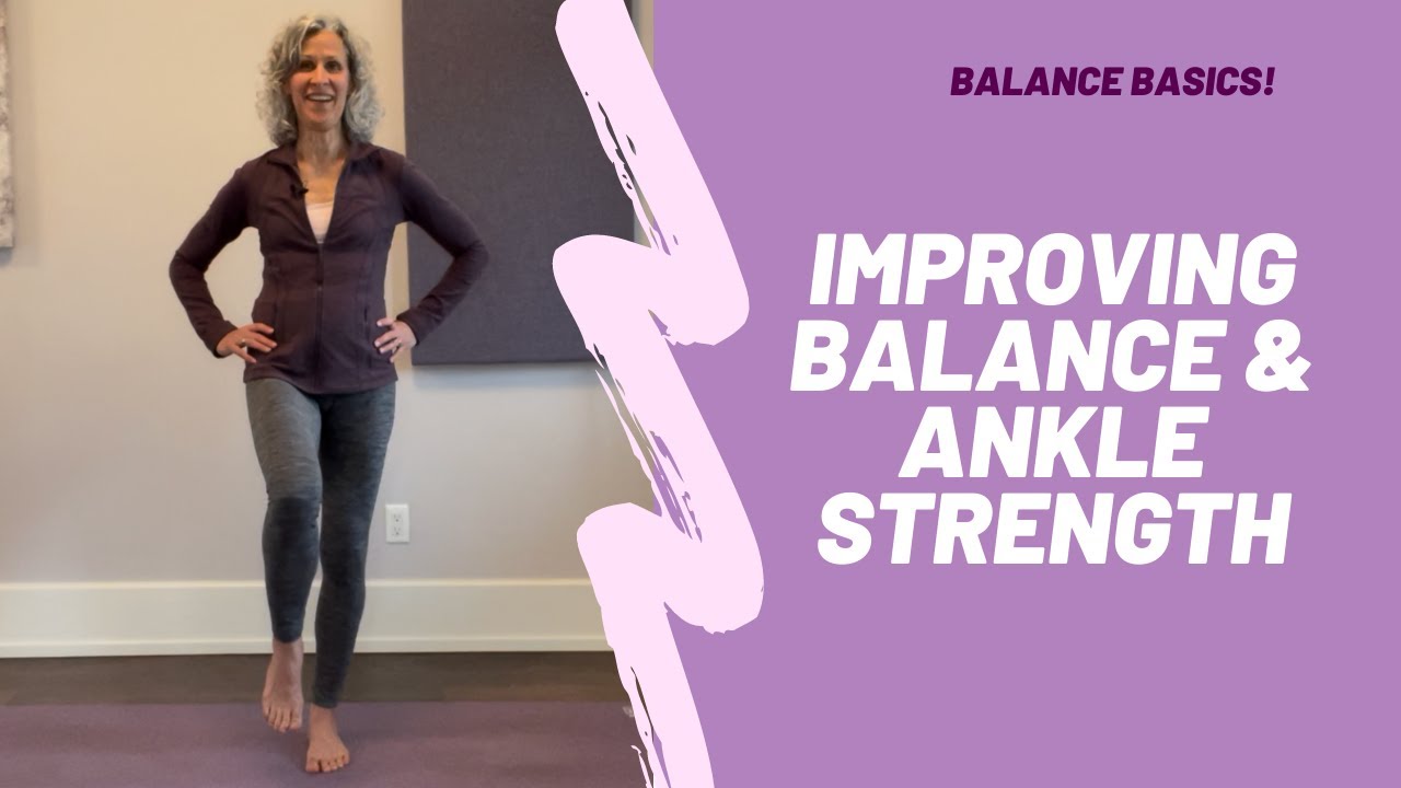 Improving balance and ankle strength - YouTube