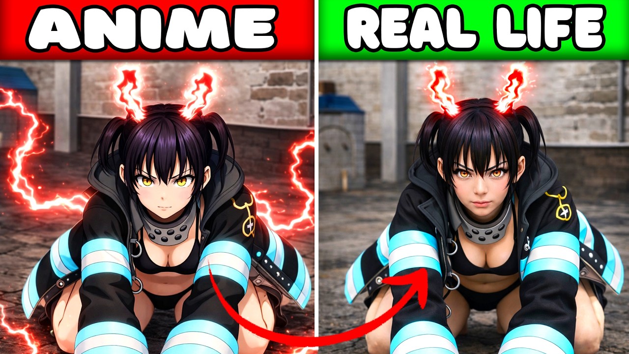 Fire Force in Real life | 炎炎ノ消防隊 AI Live Action - YouTube