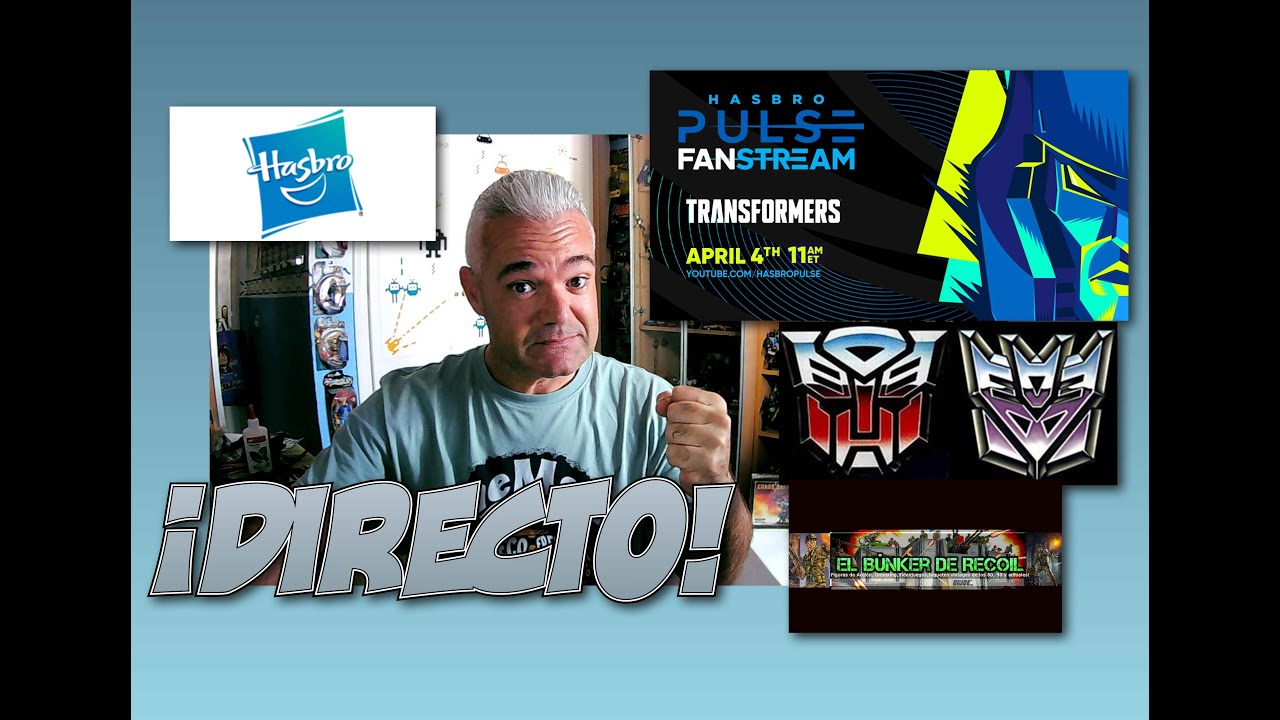 [DIRECTO] 🤖HASBRO PULSE FANSTREAM TRANSFORMERS 04-04-2023😁👍 - YouTube
