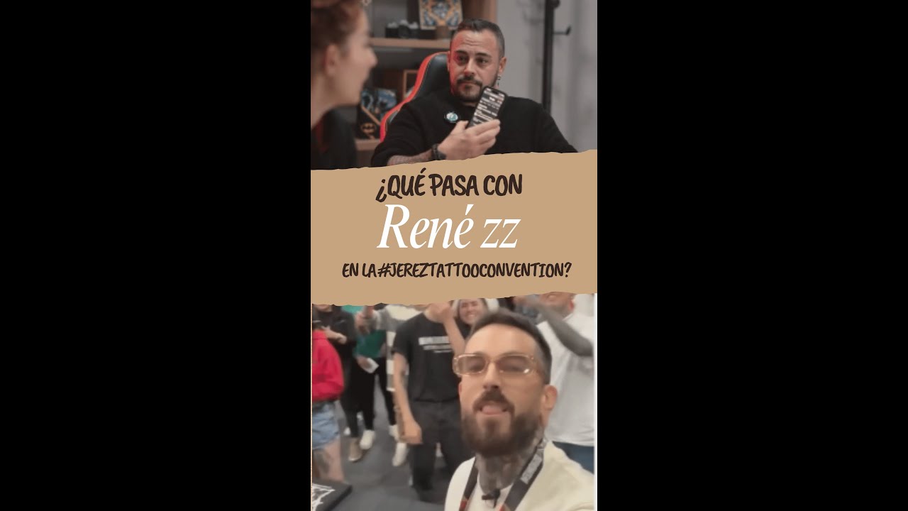 "René ZZ en la Jerez Tattoo Convention 2025: ¡Su Primera Aparición en ...