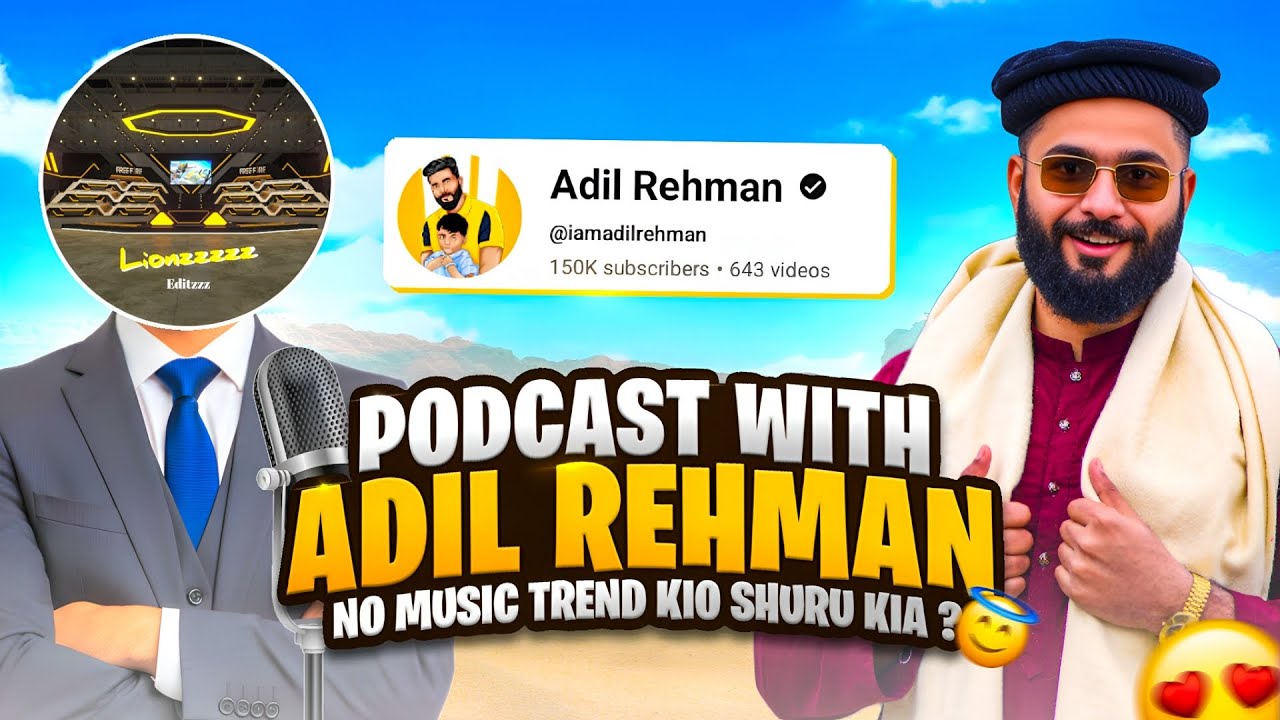 Podcast with Adil Rehman🎙️🔥|| Shocking Q&A & Reavling No music trend ...