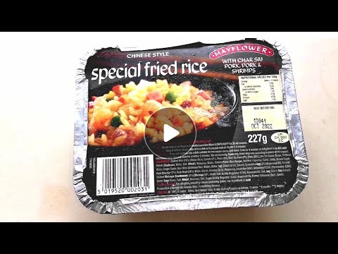 Mayflower Chinese Style Special Fried Rice Food Review - YouTube