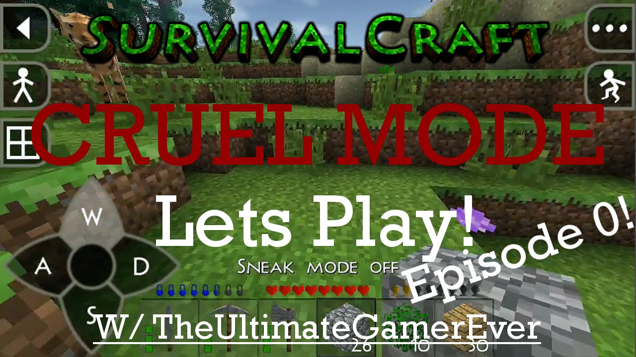 Survival Craft Cruel Mode! ~ Episode 0 ~ Failure Is An Option! - YouTube