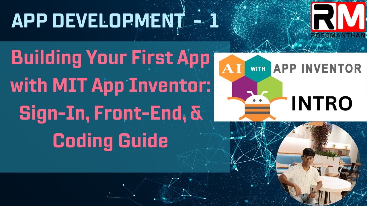 MIT App Inventor Tutorial: Sign In , Front-End & Coding for your First ...