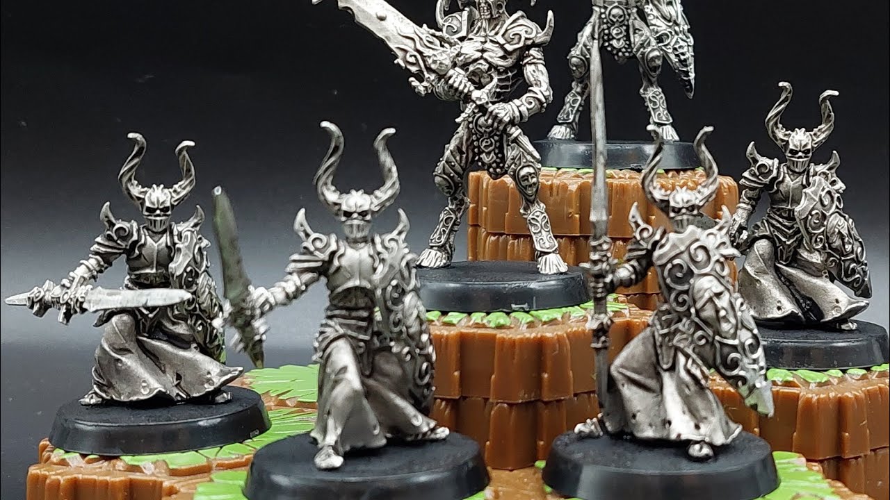 Speed Painting a Miniature - Black Paladin - Rackham Confrontation ...