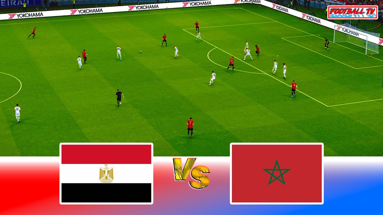 EGYPT vs MOROCCO - Olympic Games 2024 | Full Match All Goals | PES 21 ...