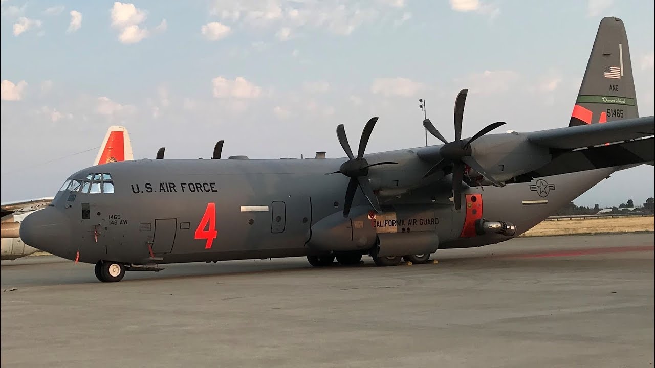 Carr Fire: McClellan Airfield is reload base for military planes to ...