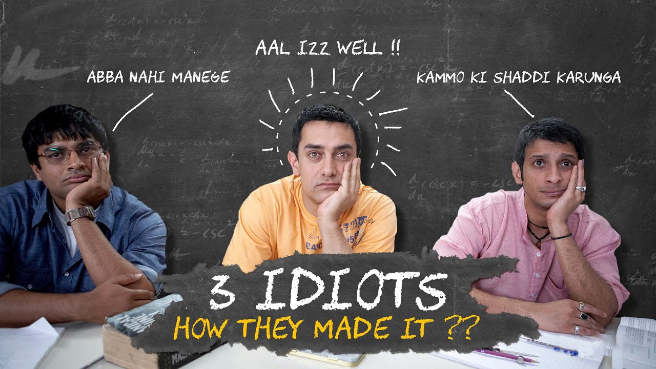 Breaking down one of the most iconic movie | 3 idiots | How they made ...