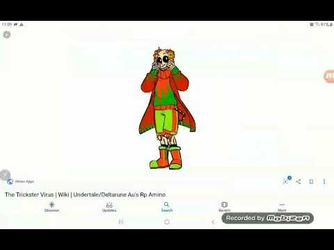 ♡Speedpiant♡ This is just a crappy drawing I did! [Trickster virus!sans ...