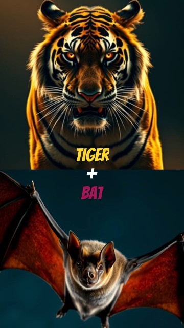This Tiger + Bat Hybrid Will Blow Your Mind! - YouTube
