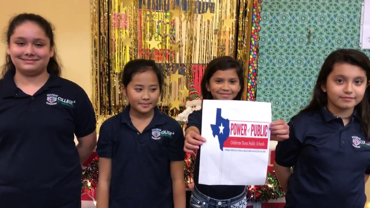 Aida C. Escobar Elementary Celebrates Texas Public Schools 2017 - YouTube