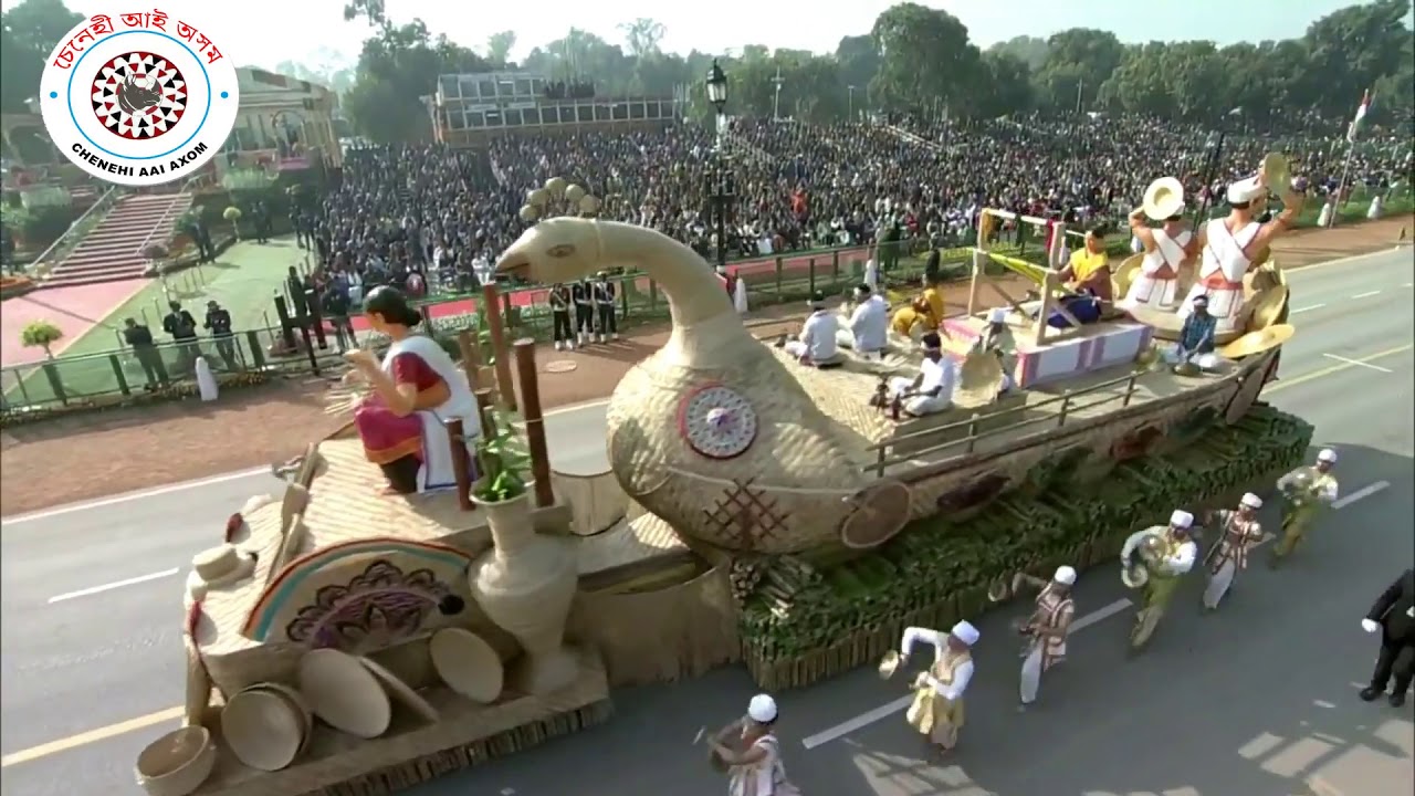Assam Tableau in Republic Day Parade 2020 - YouTube