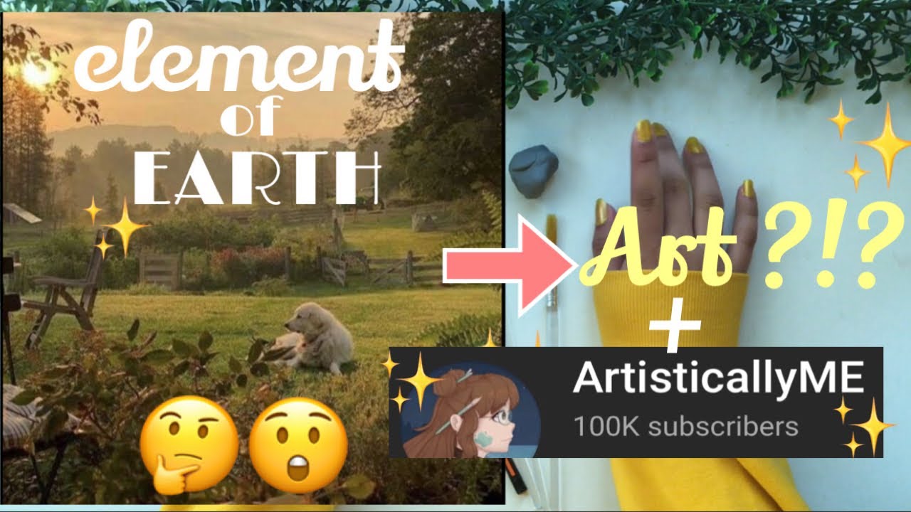 EARTH turned into ART ?! | #Artisticallyme2k watercolor ART - YouTube