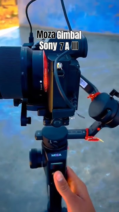 Moza Gimbal Sony A7III📸 #shorts - YouTube