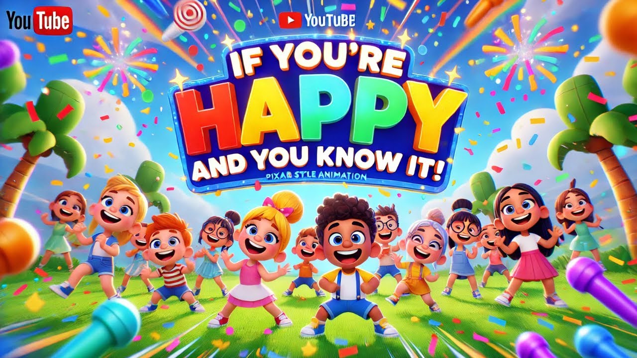 If You’re Happy and You Know It! 🎉 Clap, Stomp, Wiggle & Laugh with ...