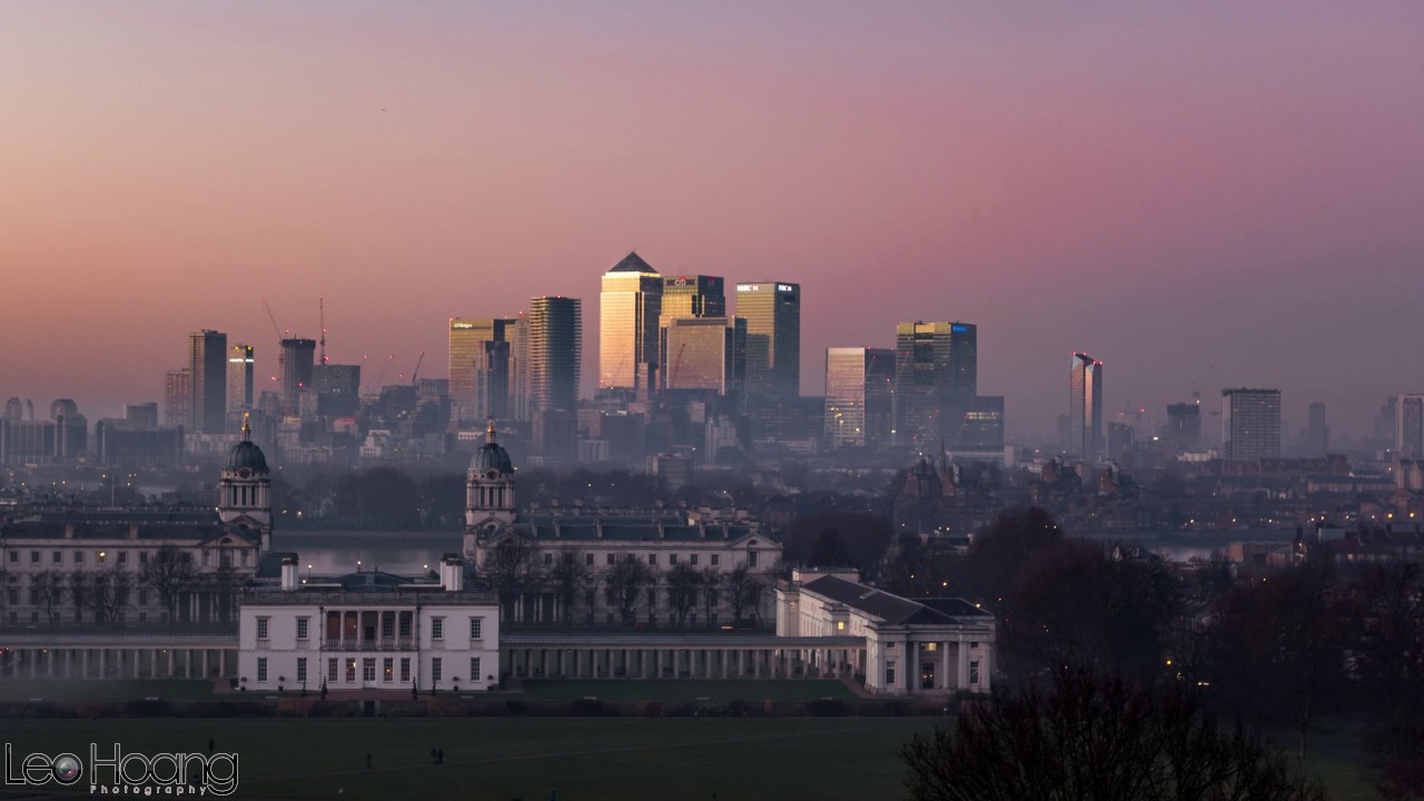 View From Royal Observatory Greenwich - Sunset Timelapse - YouTube