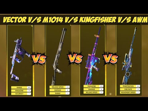 Best Skin/Vector -FFWS/M1014 - Enhanced Armour/Kingfisher -Moonlight ...