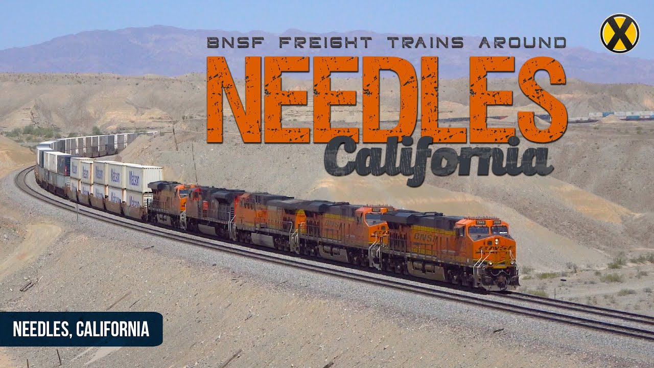 Hotshot Freights on the BNSF Needles Subdivision - YouTube