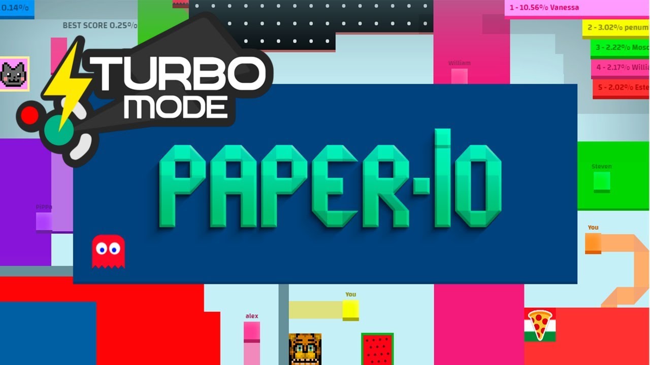 Paper.io - TURBO MOD - YouTube