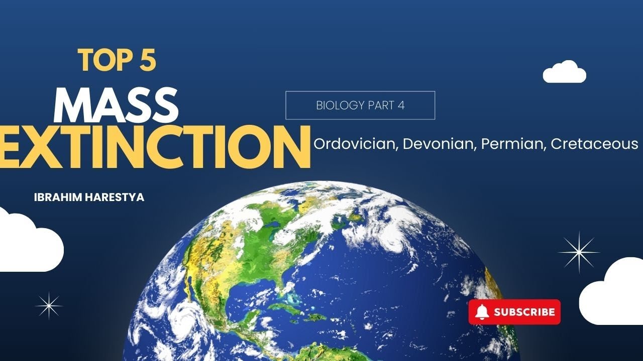 The 5 Mass Extinctions on Earth | Ibrahim's Biology - YouTube