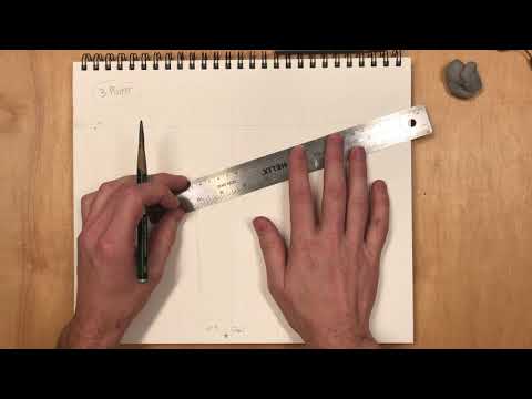 ART 7 - Drawing Boxes in 3 Point Perspective - YouTube
