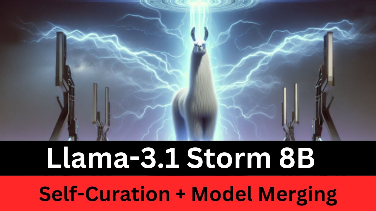 Llama-3.1 Storm 8B - Improved SLM with Self-Curation + Model Merging ...