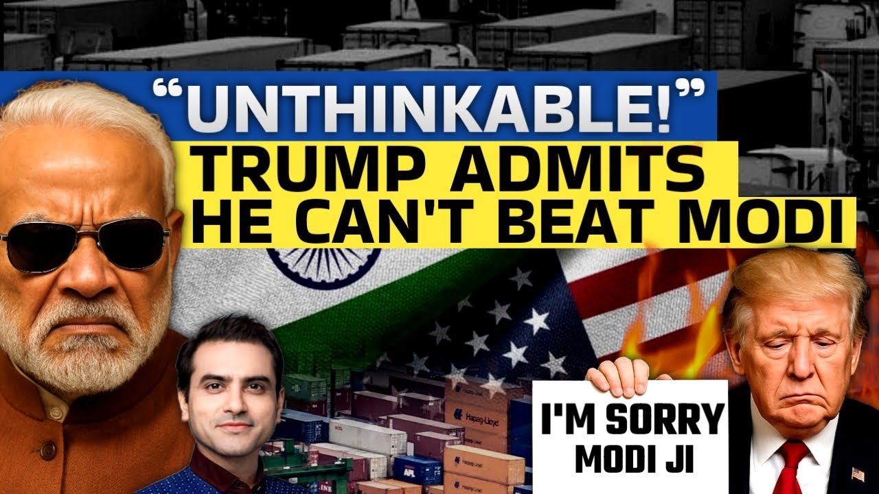 “Unthinkable!” — Trump Admits He Can't BEAT Modi | CWSJ-2234 | Sumeet ...