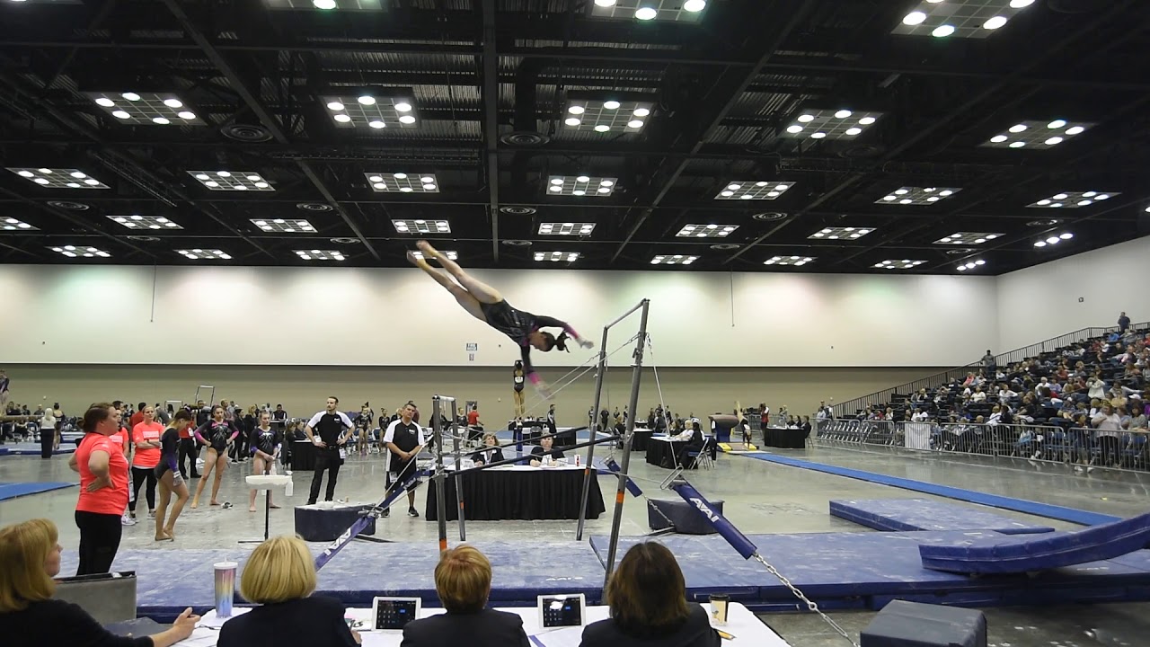 2019 JO National Level 10 Bars - YouTube