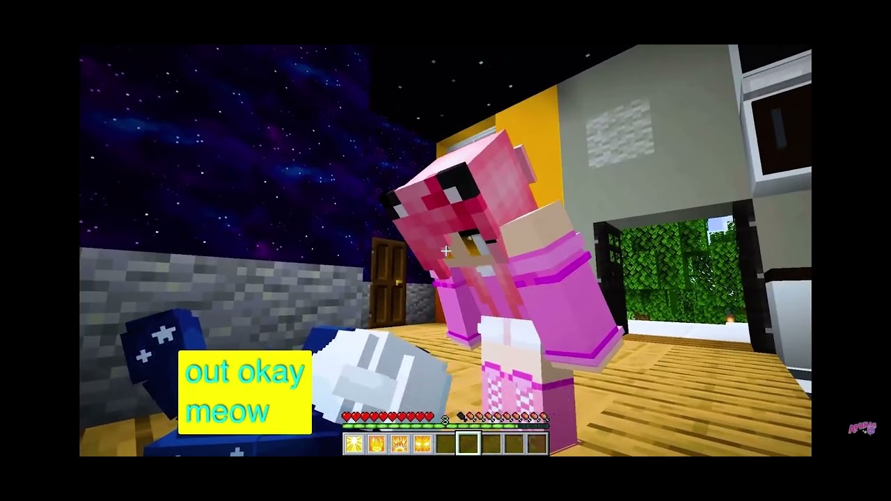 Zane have to say meow. Kc said the cat is hot. - YouTube