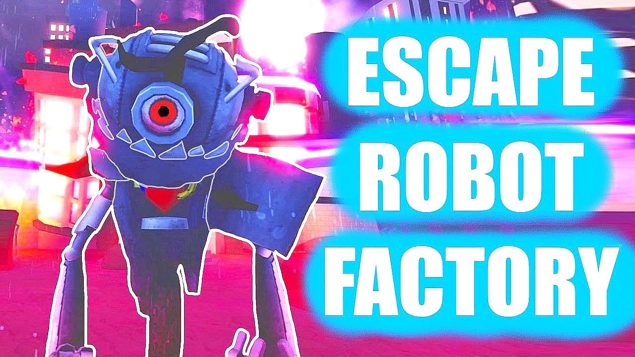 ESCAPE ROBOT FACTORY (Obby) Roblox - YouTube