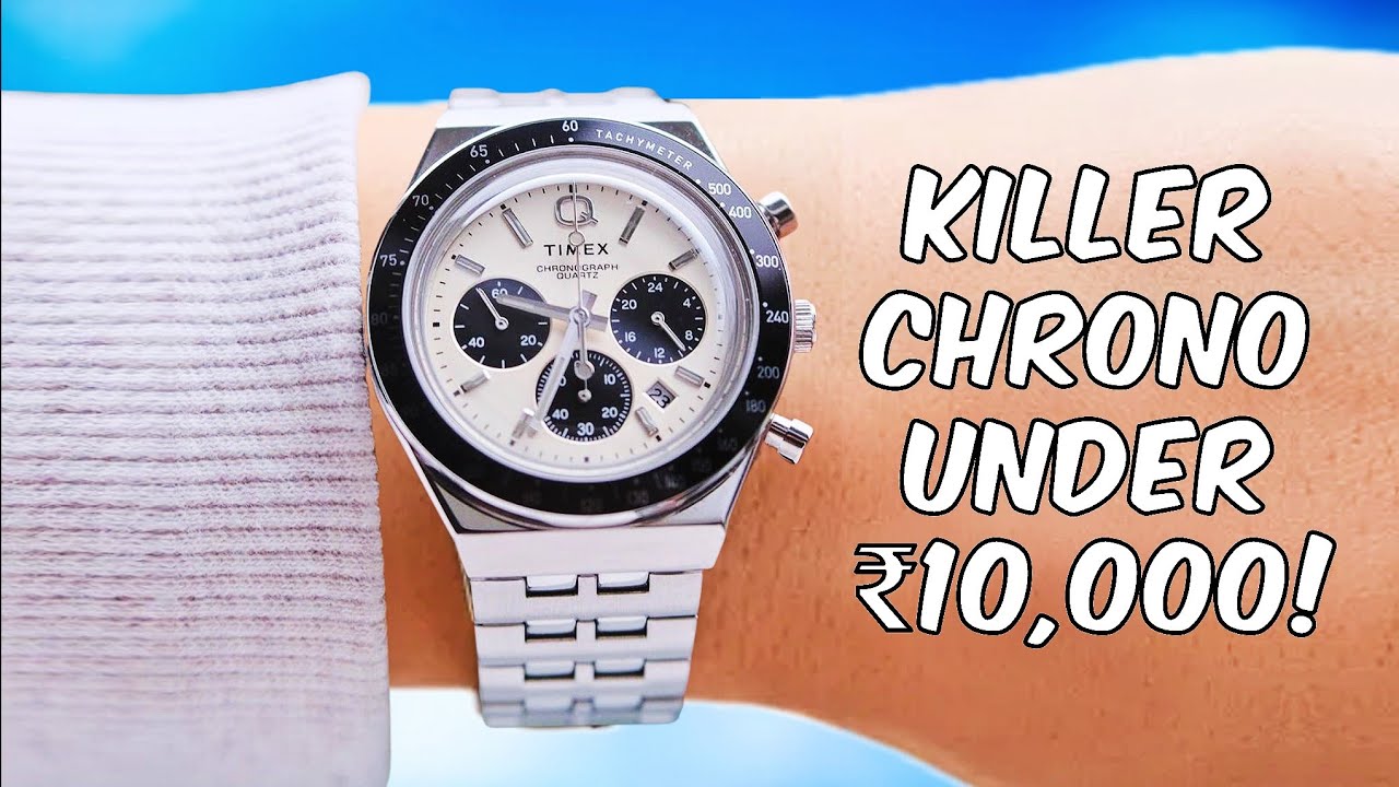 This TIMEX Q 'Panda' is probably the BEST Chronograph Watch under ...