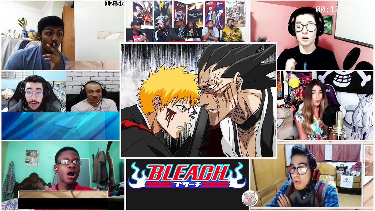 Ichigo vs Kenpachi Part 2 BLEACH - Episode 39 Reaction Mashup - YouTube