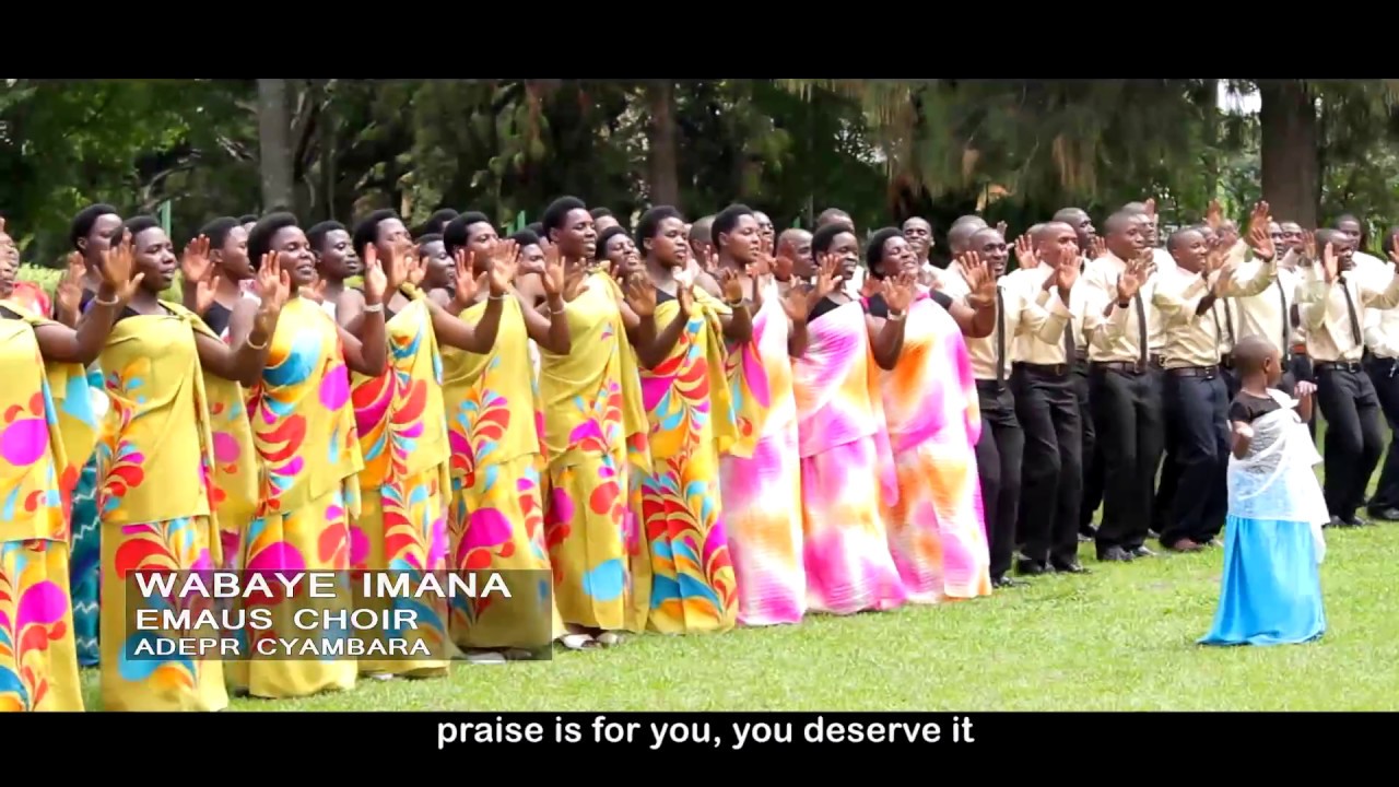WABAYE IMANA by EMAUS Choir ADEPR CYAMBARA Official Video Dir. Fidele'S ...