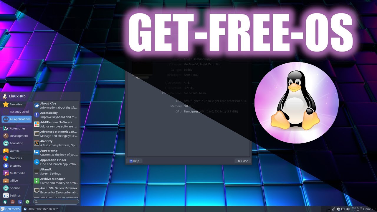 Get Free OS - Install and Overview - YouTube
