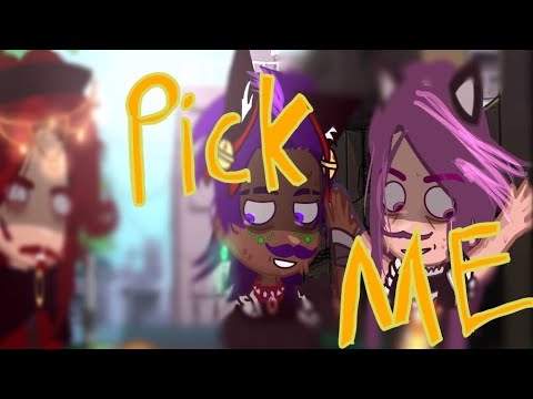 Pick me take me //meme gacha // disney villains fan made // - YouTube