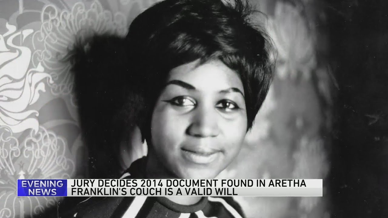 Jury decides newer Aretha Franklin will found in her couch after death ...