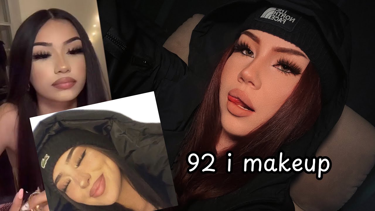 92i makeup | популярный макияж с ТИК ТОКА? - YouTube