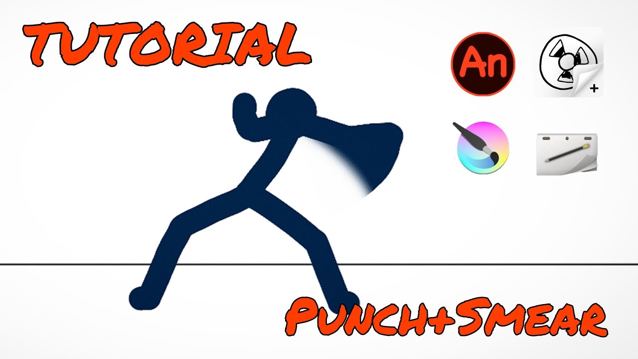 Tutorial Flipaclip - Rough Animator punch and smear - YouTube
