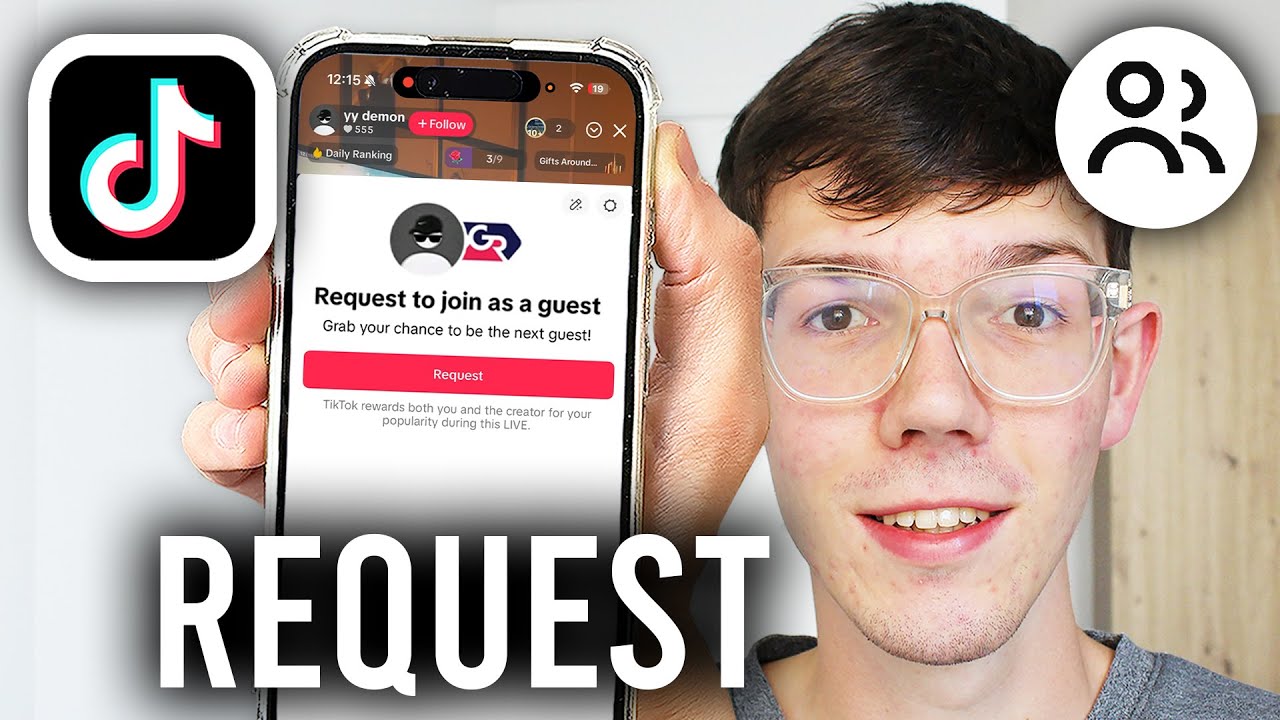 How To Request To Join Someone's TikTok Live - Step By Step - YouTube