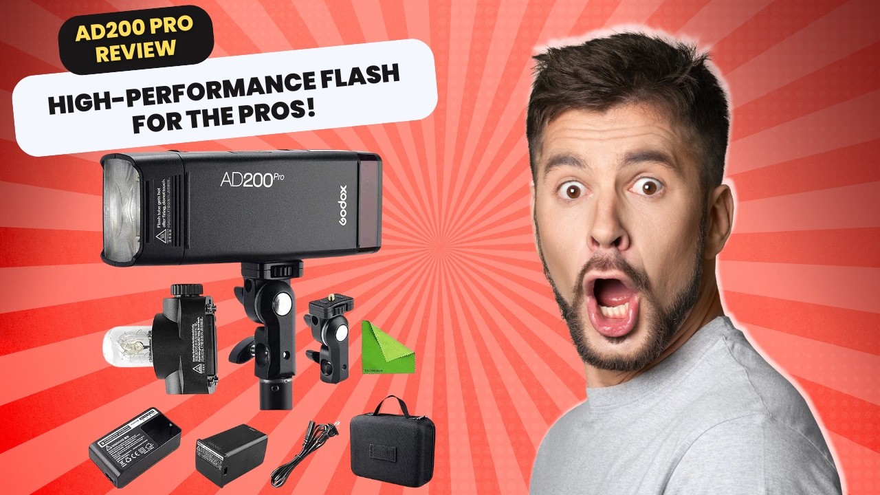 Top Photographer Reveals Why Godox AD200 Pro Is The BEST Flash Unit - YouTube