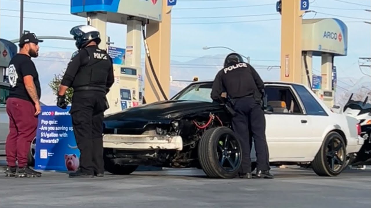First day out my Foxbody gets State Reffed and impounded - YouTube