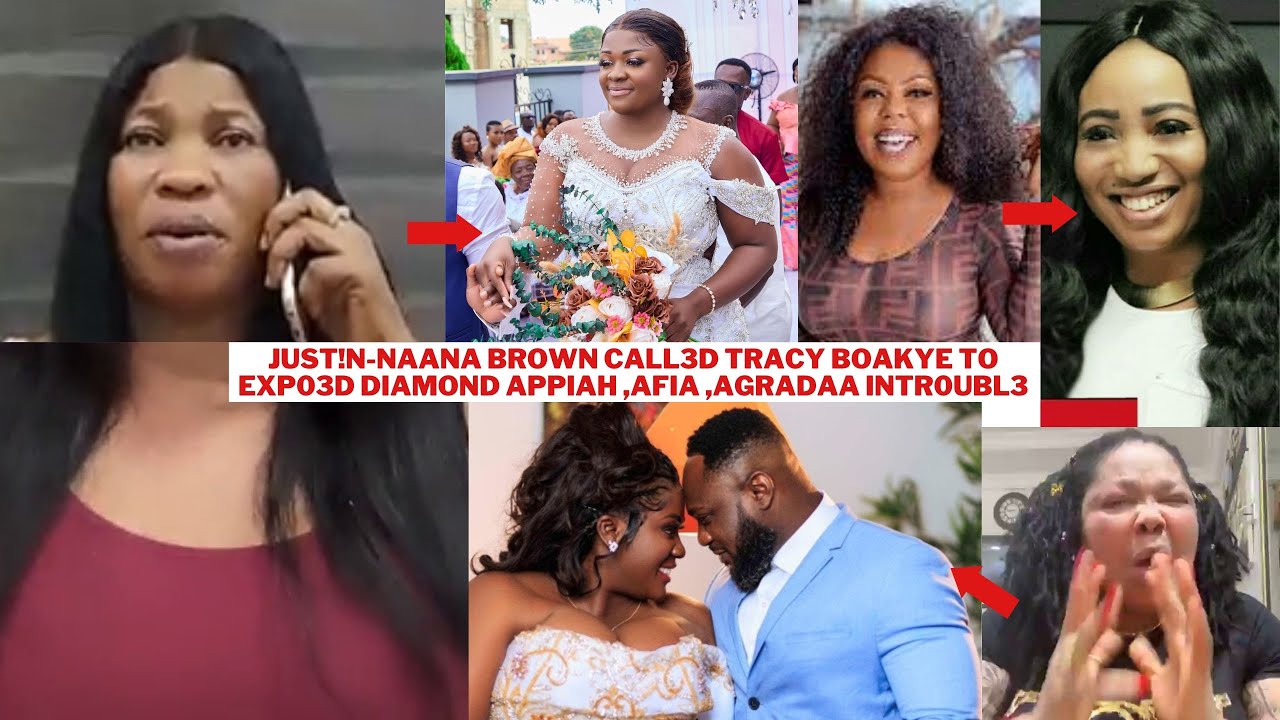 ASU-Naana Brown St0rm£d Agradaa House after the audios & Call Tracy to Exp0s£d Diamond Appiah ...