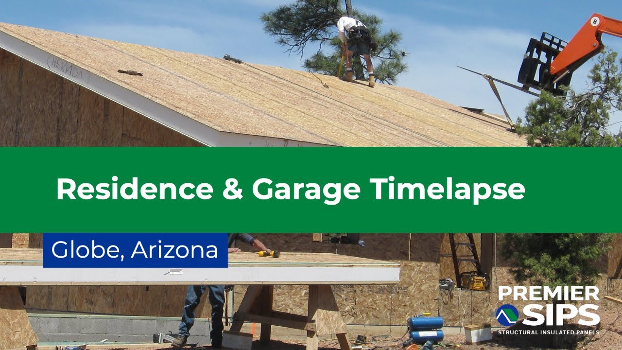 3 Day Residential Premier SIPS Building Envelope Installation - YouTube