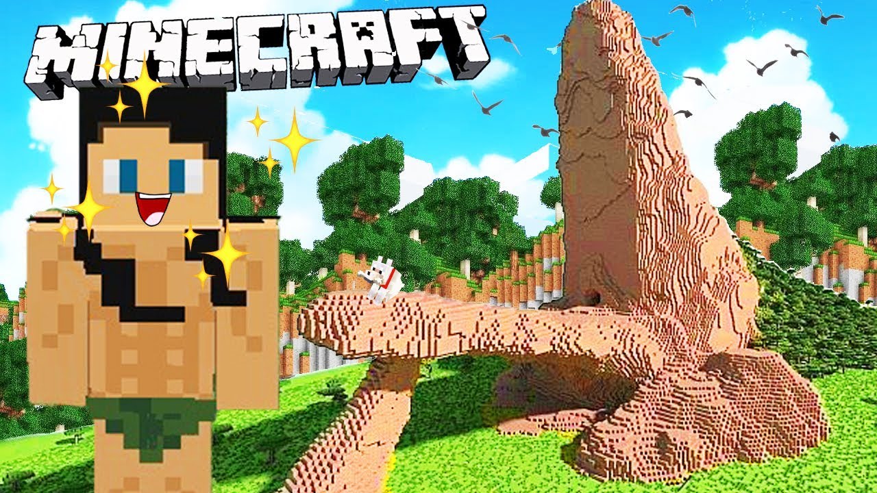 EMPEZAMOS A CONSTRUIR LA ROCA DEL REY LEON | MINECRAFT #6 - YouTube