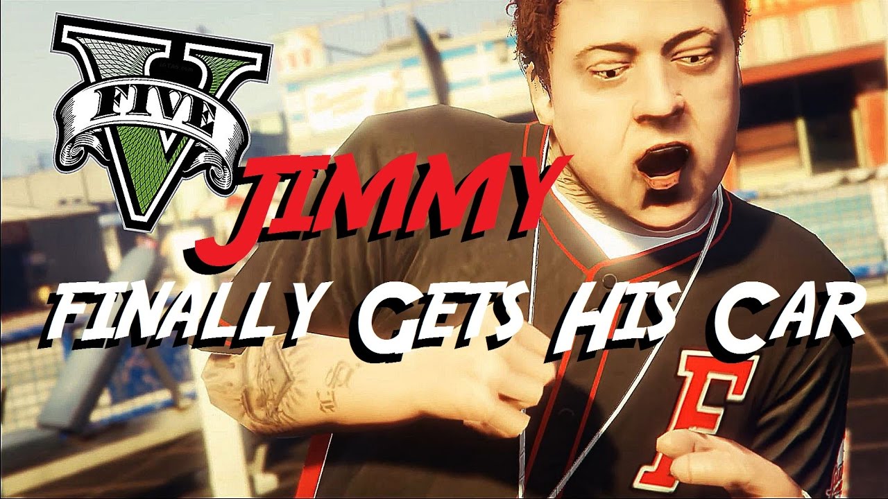 GTA 5 Jimmy Finally Gets A Car - YouTube