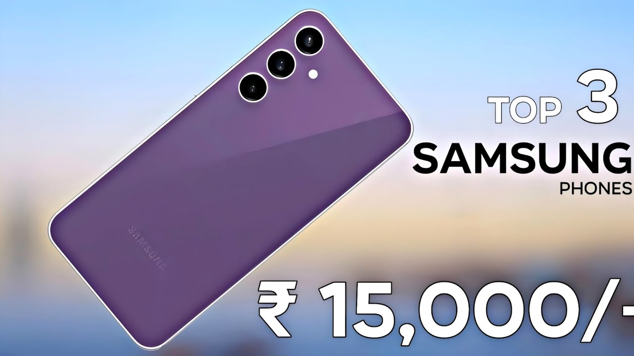Top 3 best samsung 5g phone under 15000 in 2025 - YouTube