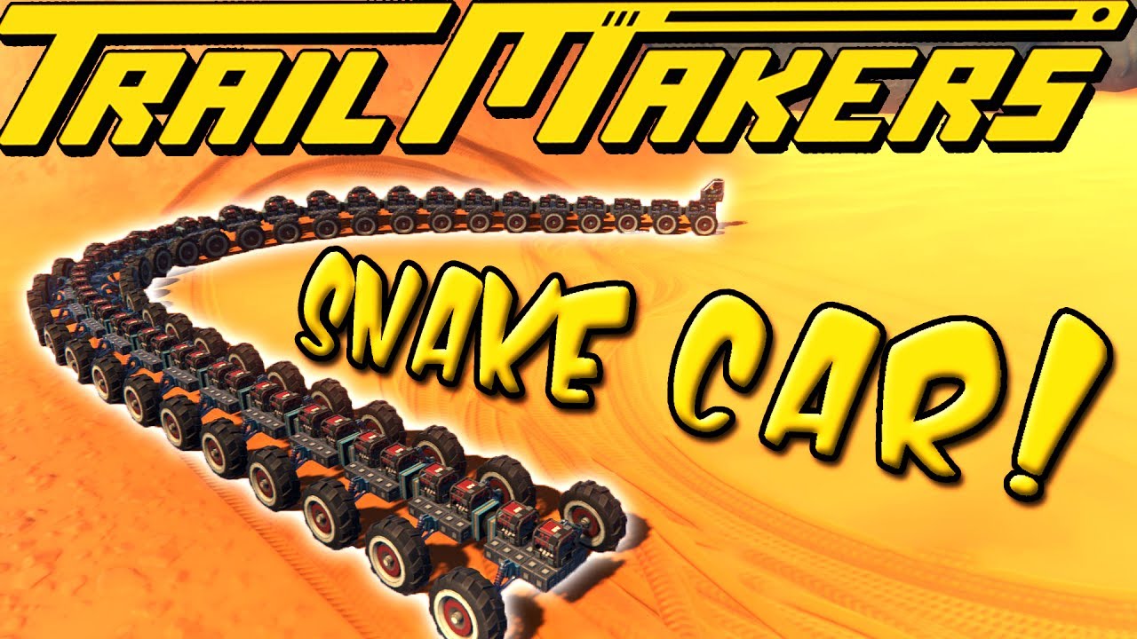 60 WHEEL SNAKE CAR! - TrailMakers Gameplay Ep16 - YouTube