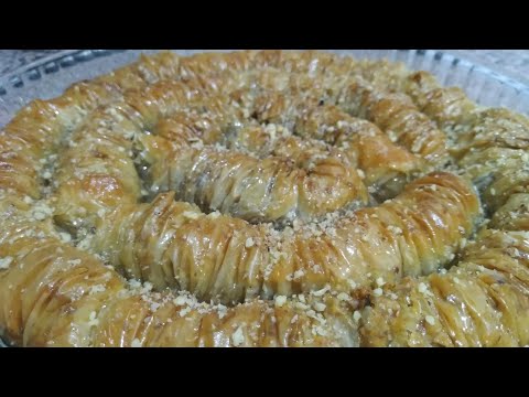 CEVİZLİ BÜZME BAKLAVA TARİFİ!!
